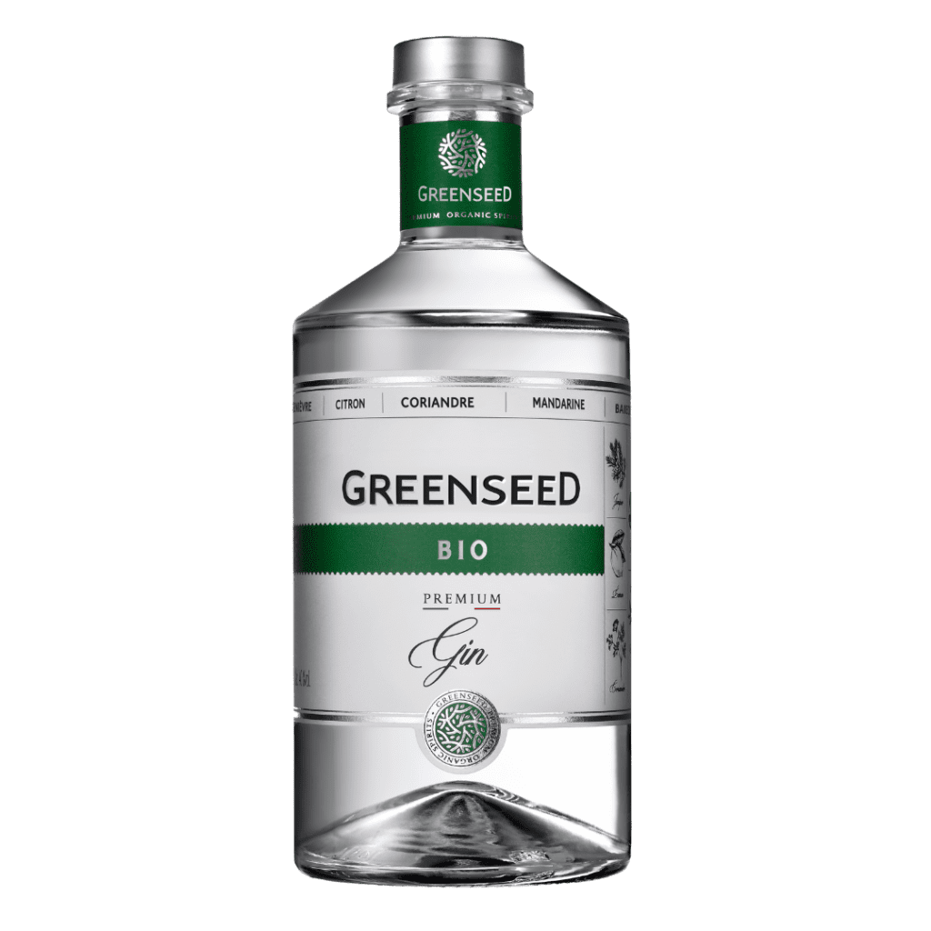 Greenseed Gin Bio - Gin Français Premium Certifié Bio