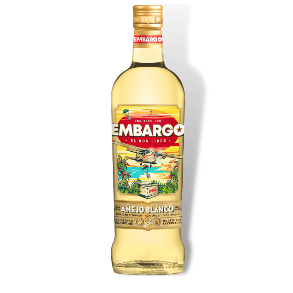 Embargo anejo blanco rhum - Rhum blanc unique et raffiné